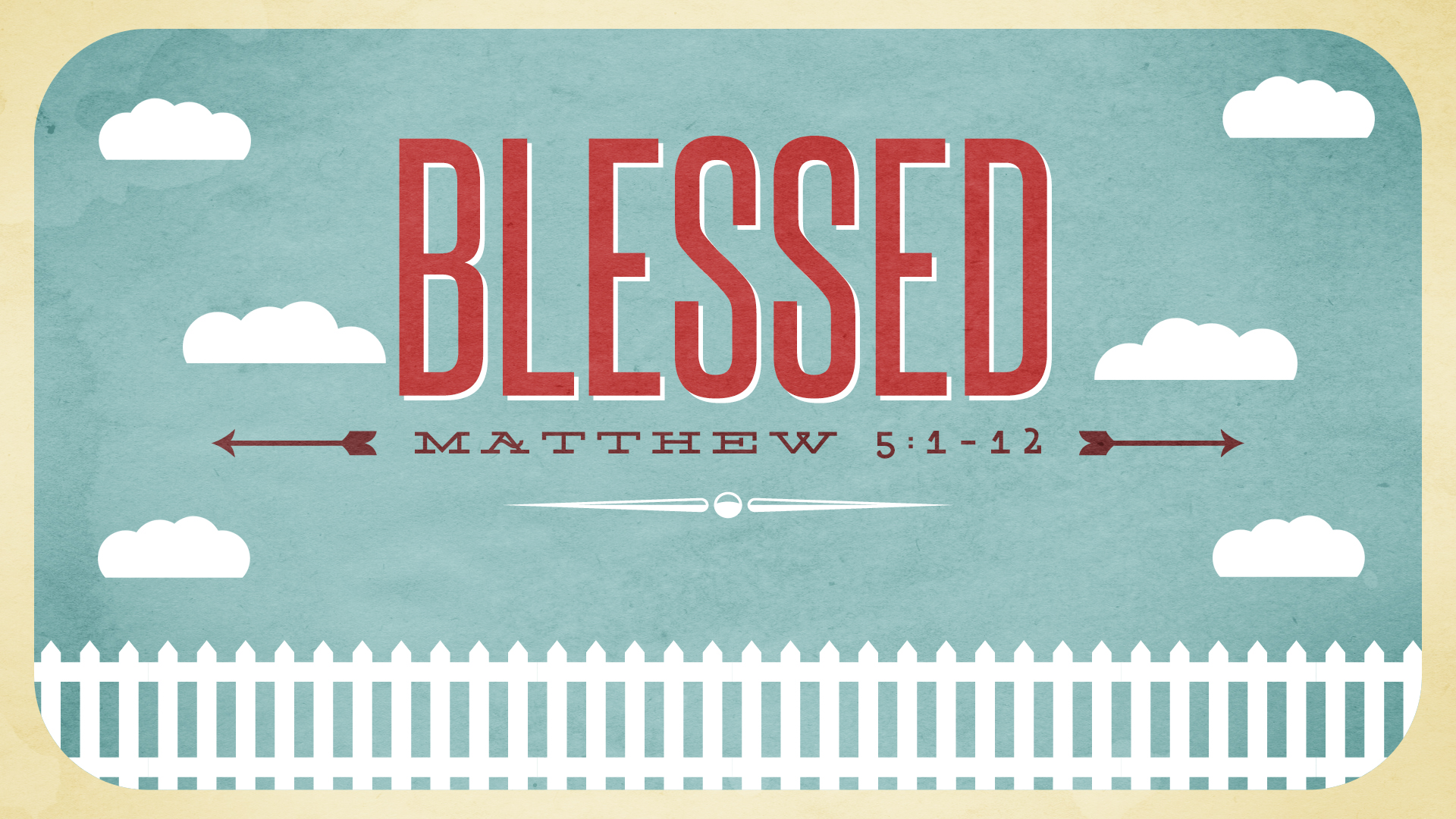 Blessed - Eugene Church of Christ