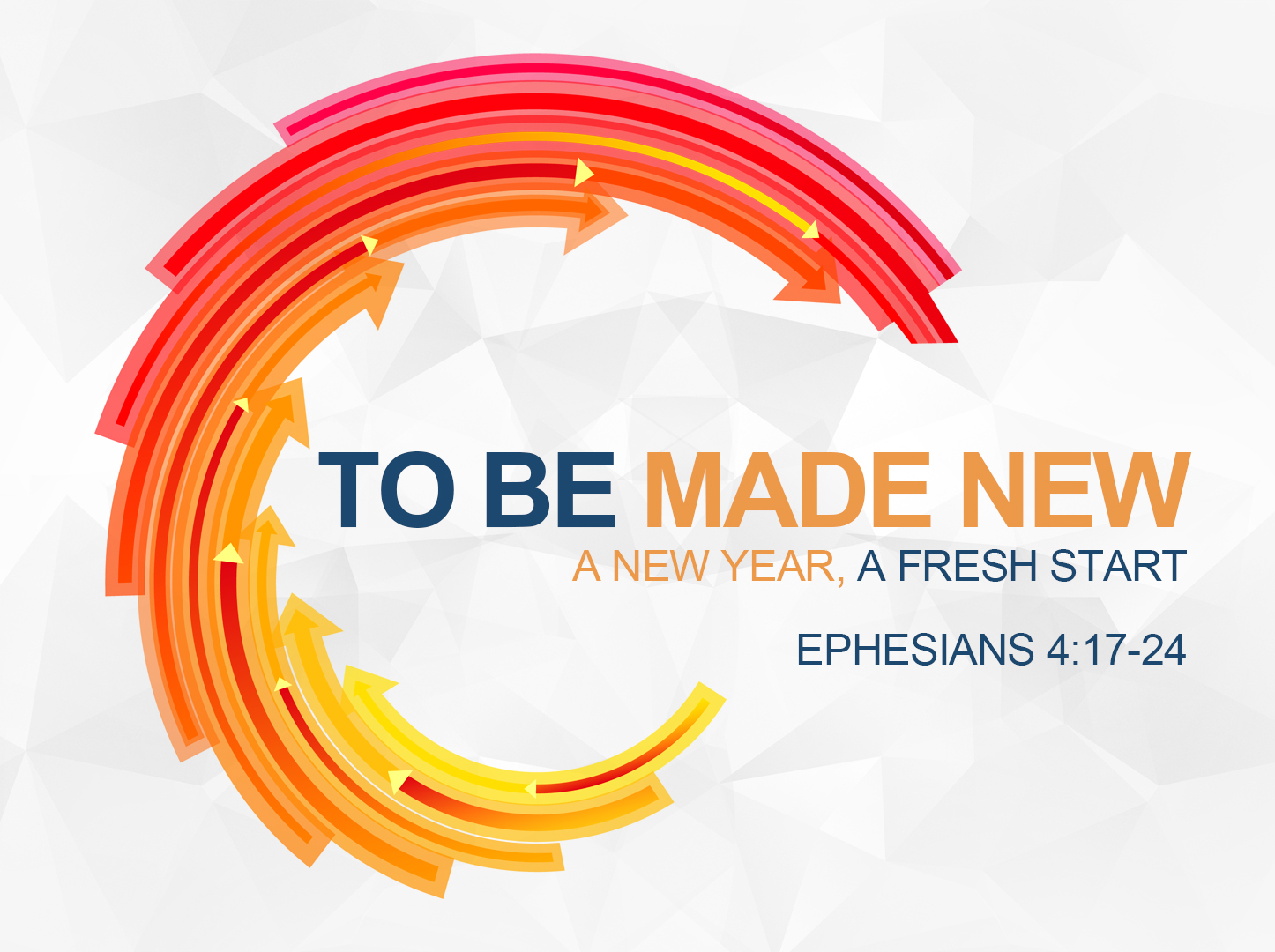 To Be Made New - Eugene Church of Christ